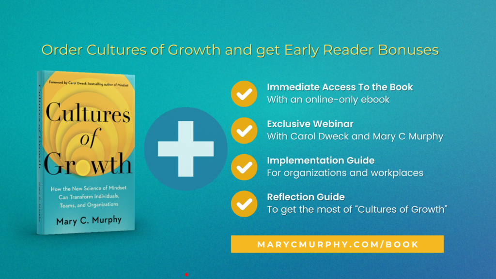 Cultures of Growth: Mary C. Murphy's Mindset Approach